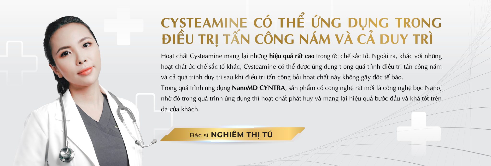 Kem trị nám NanoMD Cyntra Advanced Pigment Corrector > VIGO